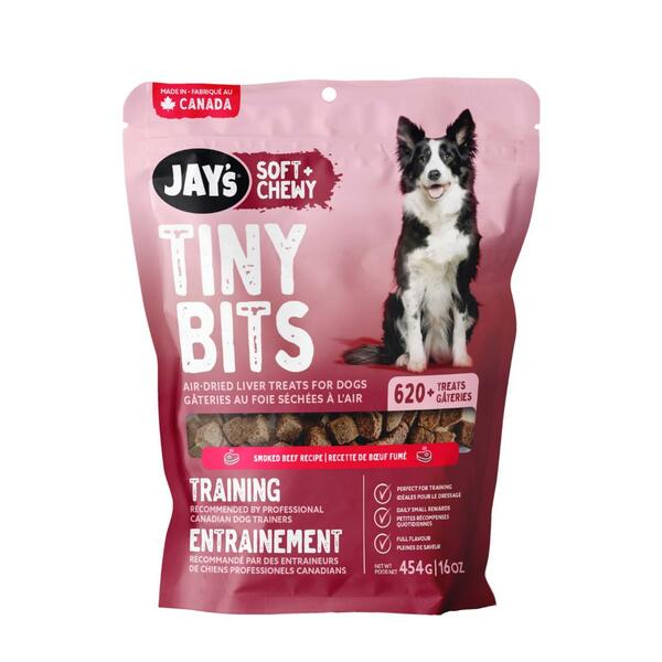 Jay's Tiny Bits Smoked Beef Dog Treats – Balto Sports Ltd.